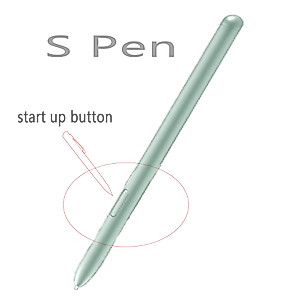 Galaxy Tab S7 FE S Pen Replacement for Samsung Galaxy Tab S7FE Stylus Pen,with Replacement Tips/Nibs(Green)