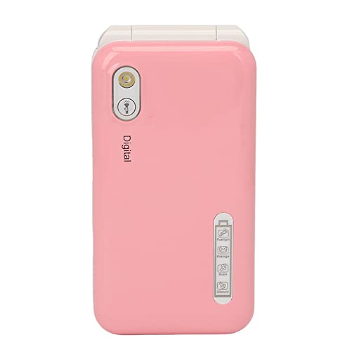 N509 Portable Flip Phone for Seniors, 2.4in Screen 2G Unlocked Flip Phone, Dual SIM Card, SOS Function, Music and Video Player, Pocketsize Flip Phone 6800mAh Battery (US Plug)