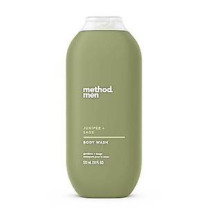 Method Men Body Wash, Juniper + Sage, Paraben and Phthalate Free, 18 fl oz (Pack of 1)