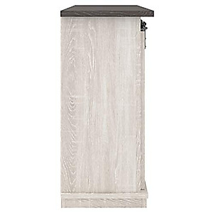 Signature Design by Ashley Dorrinson TV Stand, Whitewash