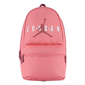 Jordan Backpack (One Size, Pink/White)