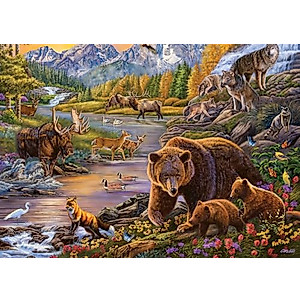 Ravensburger Wilderness 500-Piece Large Format Jigsaw Puzzle | Ideal for Adults | Unique Softclick Technology Vibrant Imagery | FSC-Certified Materials - 16790