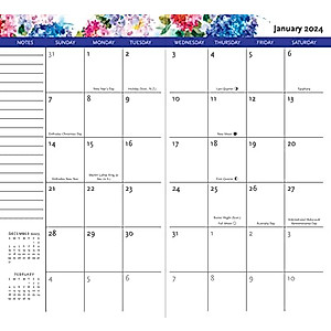 2024-25 Hydrangeas 2-Year Pocket Planner (24-Month Calendar)