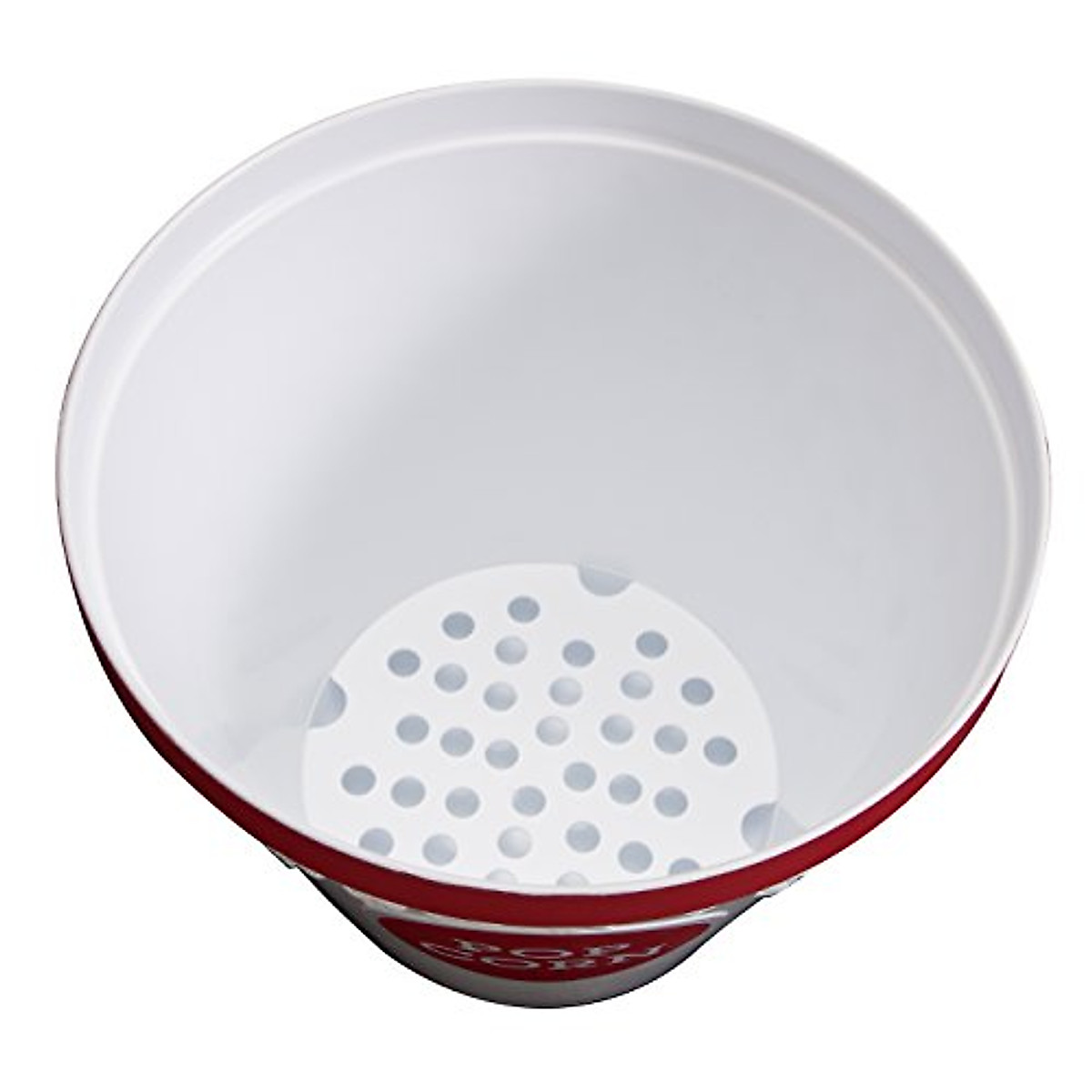Hutzler Popcorn Bucket, Red Large