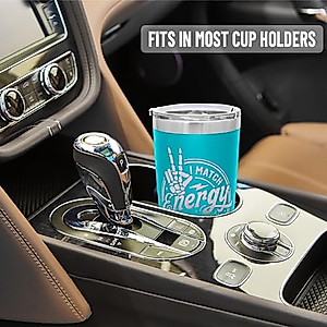 Generic Funny gifts for women/Men-match energy tumbler-Birthday Gifts for Women/Men Funny, Witty & Sarcastic Travel Coffee Mug W/Slider Lid-Cheer up somebody’s day gift-Engraved 20oz Tumbler/Cayann