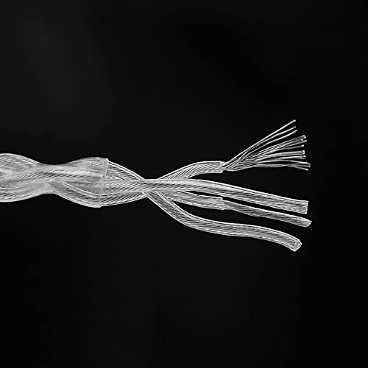 GEEKRIA Apollo Silver-Plated Audio Cable Compatible with Sennheiser HD25, HD25-1 II, HD25-C, 3.5mm (1/8'') Replacement Headphones Cord for Hi-Resolution Audiophile, HiFi Headset (5ft/1.5m)