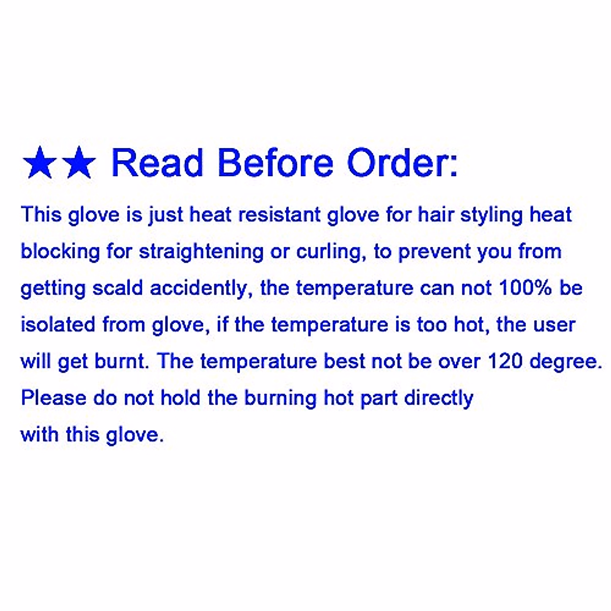 Beauty Star 2PCS Heat Resistant Gloves Proof Protection Glove for Hair Styling Tool Straightener Brush Heat Blocking for Curling Wand Ceramic Ionic Flat Iron