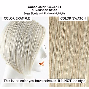 Bundle - 5 items: True Demure by Gabor, Christy's Wigs Q & A Booklet, 2oz Travel Size Wig Shampoo, Wig Cap & Wide Tooth Comb - Color: 23-101