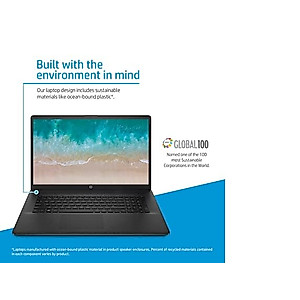 HP 2023 Newest 17.3 inch HD Thin Laptop, Intel Core i5-1235U (Up to 4.4GHz, 10 cores), Intel Iris Xe Graphics, 16GB RAM, 1TB PCIe SSD, Windows 11, Black (Renewed)