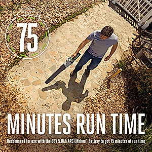 EGO Power+ LB5800 580 CFM Variable-Speed 56-Volt Lithium-ion Cordless Leaf Blower Battery & Charger Not Included