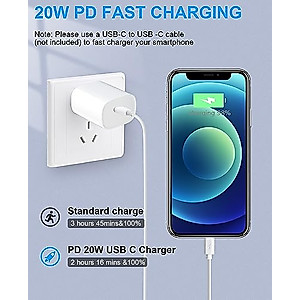 iPhone 14 13 12 11 Fast Charger [MFi Certified],10FT Long Fast Charging Lightning Cable with 20W USB C Charger Block for iPhone 14/14 Pro Max/13/13 Pro Max/12/12 Pro Max/11/11Pro/XS/Max/XR/X,iPad