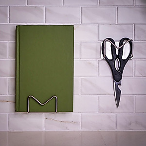 Habitathome Sponge Holder for Kitchen Sink and Sink Accessory Caddy - Minimalist, Rustproof, Waterproof (2 pack)