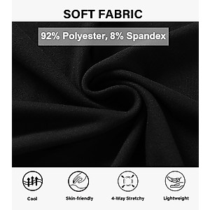 OLIKEME Womens Yoga Pants Wide Leg Lounge Loose Sweatpants Palazzo Workout Joggers with Pockets (Black-M)