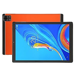 Airshi Full HD Tablet, Dual Speakers 100-240V 6GB 128GB 8800mAh 10.1 Inch Tablet with Headphones for Work (US Plug)