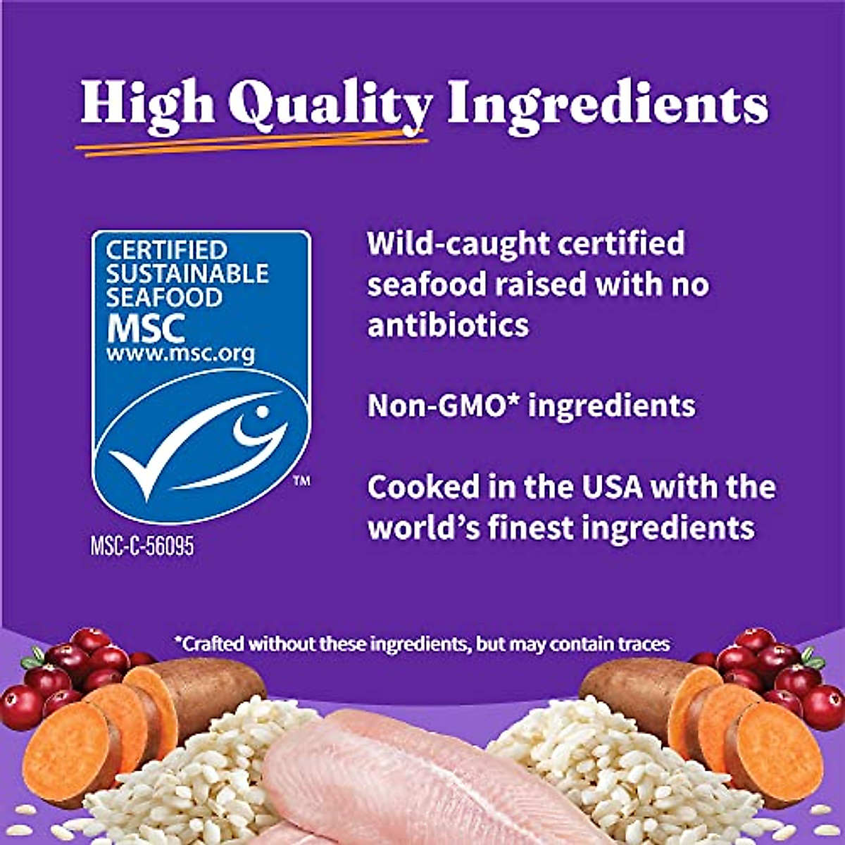 Halo Holistic Cat Food Dry, Wild-caught Whitefish Recipe for Sensitive Stomach Support, Complete Digestive Health, Dry Cat Food Bag, Sensitive Stomach Formula, 6-lb Bag