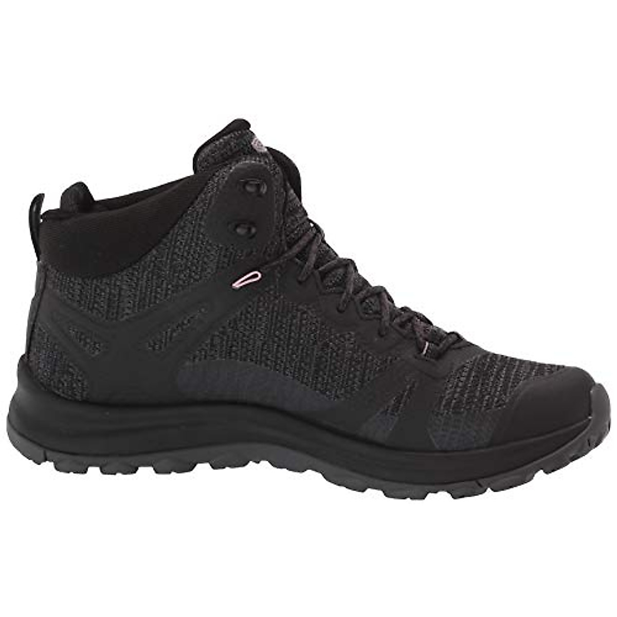 KEEN Womens Terradora 2 Waterproof Mid Height Hiking Boot, Black/Magnet, 8.5 US