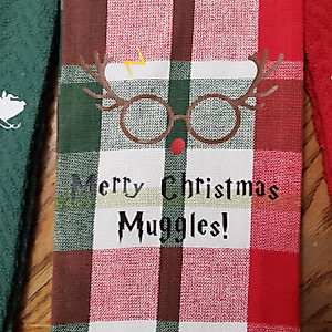 H Potte* Christmas Kitchen/Bathroom Towel Set Potter Gift