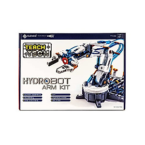 Teach Tech “Hydrobot Arm Kit”, Hydraulic Kit, STEM Building Toy for Kids 12+