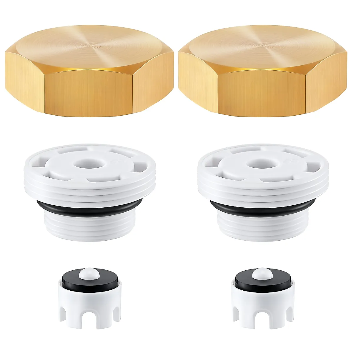 Ceoighe 2 Pack Anti Siphon Valve Repair Kit, Outdoor Frost Free Faucet, Vacuum Breaker Repair Kit Compatible with Legend LEG-108-903 T550 T550A, Frost Free Faucet Repair Kit for Outside Faucet Repair