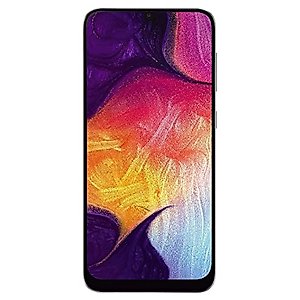 Samsung Galaxy A50 A505G 64GB Duos GSM Unlocked Phone w/Triple 25MP Camera - White (Renewed)