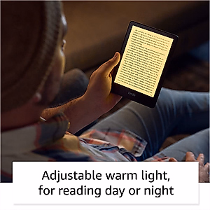 Kindle Paperwhite (8 GB) – Now with a 6.8" display and adjustable warm light – Black