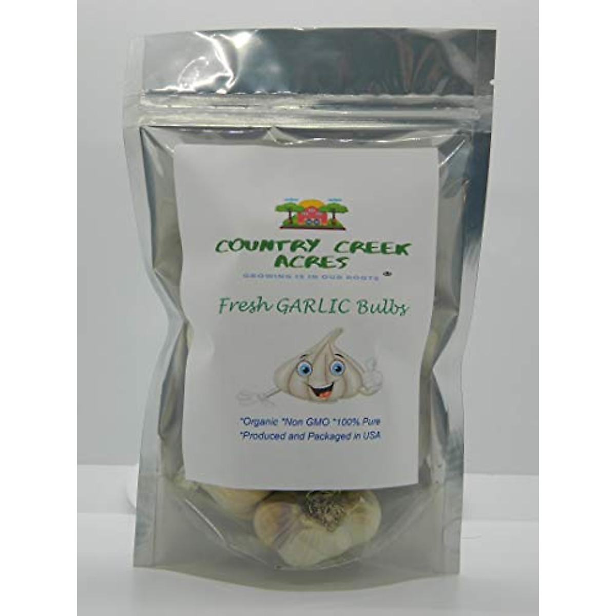 GARLIC BULB (3 Pack), FRESH CALIFORNIA SOFTNECK GARLIC BULB FOR PLANTING AND GROWING YOUR OWN GARLIC, BUY COUNTRY CREEK BRAND ONLY NOT FAKES