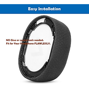 DowiTech Thickened Headphone Earpads Replacement Headset Ear Pads Compatible with Plantronics Voyager 8200 UC/Backbeat Pro2 Stereo Bluetooth Headphones