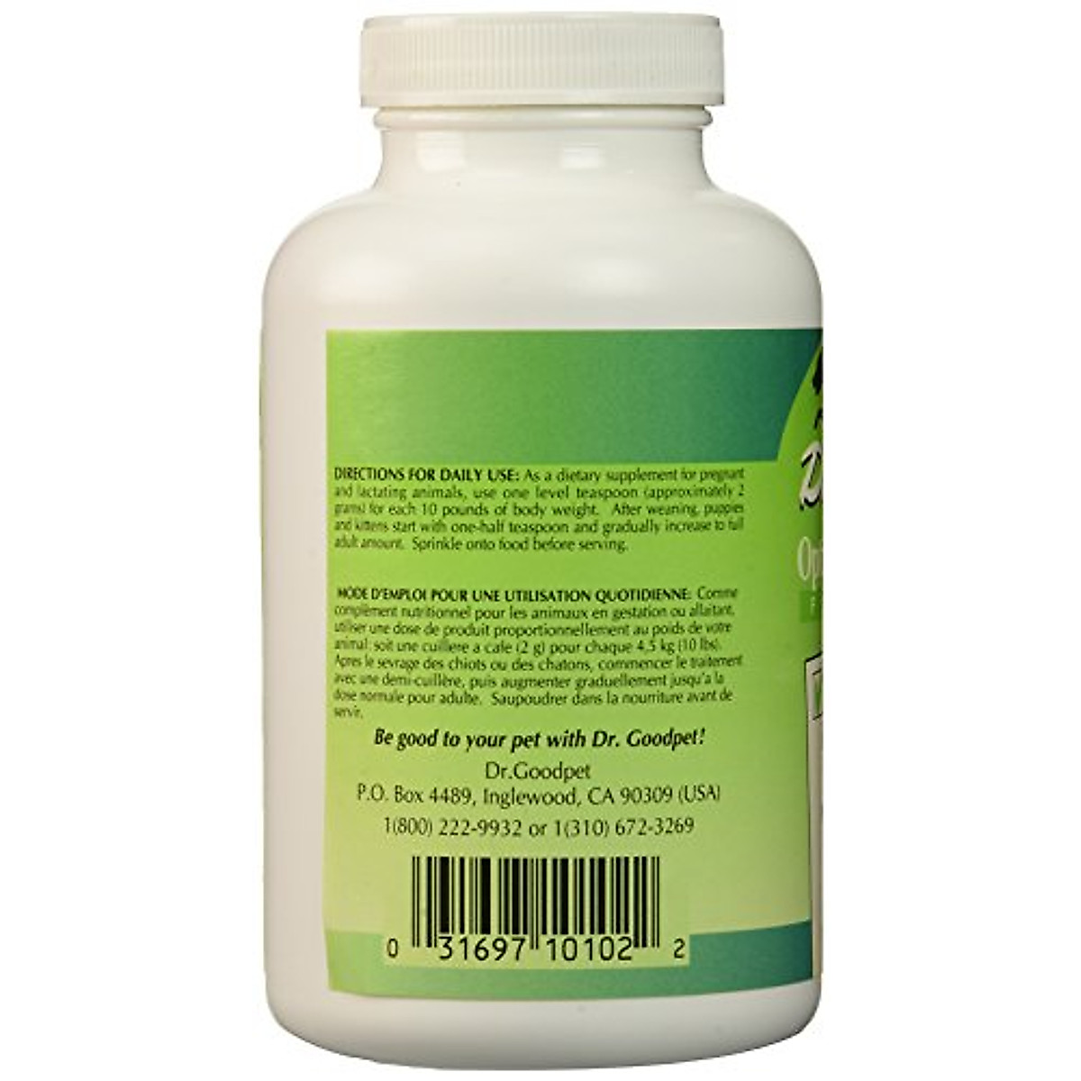 Dr. Goodpet Optimum Growth - All Natural Kitten & Puppy Care Multi-Vitamin/Mineral Powder