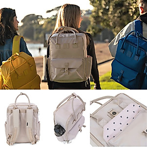 Langly Sierra Camera Backpack: A Modern & Travel-friendly Photography Backpack Compatible With Both 18in Laptop & DSLR Accessories 24L (Dew)