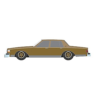 1985 Chevy Caprice, Custom Gold - Greenlight 63010C/48-1/64 Scale Diecast Model Toy Car