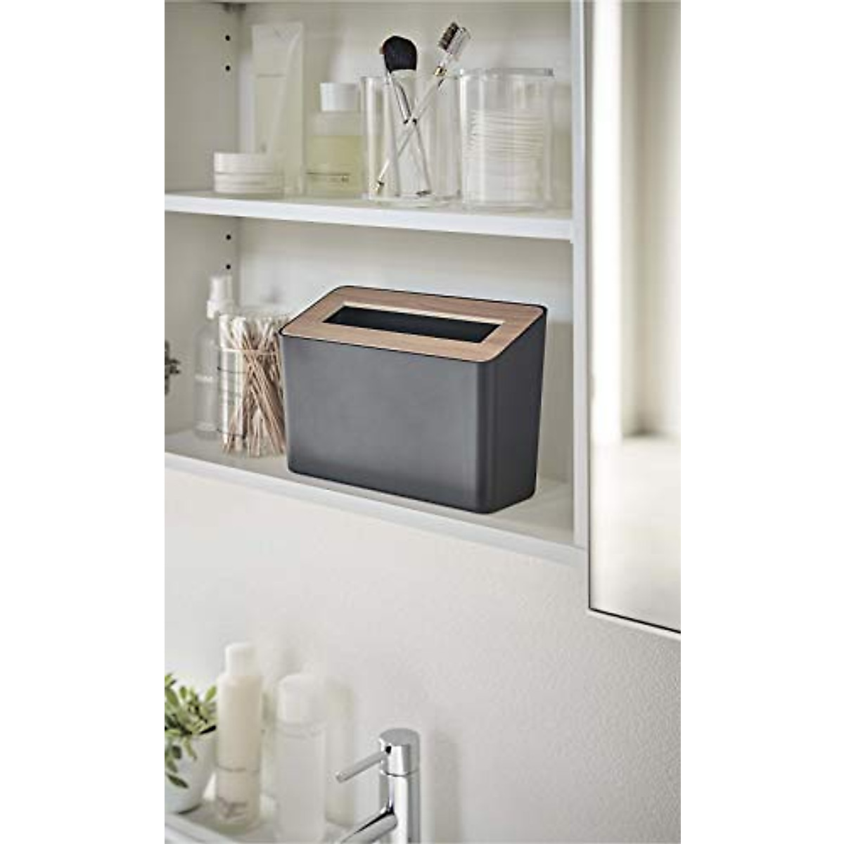 Yamazaki Home Table Top Trash Can - No Assembly Req.