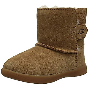 UGG unisex child Keelan Ankle Boot, Chestnut, 7 Toddler US
