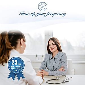 YOMMI 128 Hz Tuning Fork Medical Healing Instrument - Aluminum Sensory Tuning Forks for Healing Chakra Set - Soft Bag Human Biofield Diapason Therapy, Stress Reliever, 256 Hz