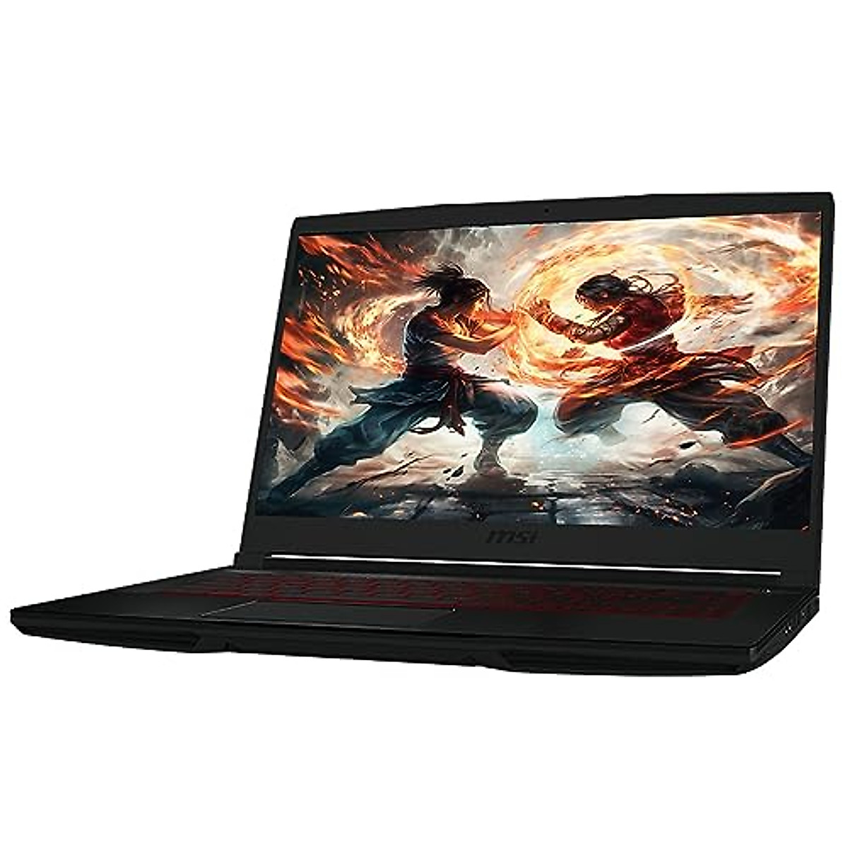 MSI GF63 Thin 11UC Gaming Laptop, 15.6" FHD Display 144Hz, Intel Core i5-11400H, GeForce RTX 3050, 32GB RAM, 1TB SSD + 2TB HDD, Wi-Fi 6, Windows 11 Home, Backlit Keyboard, Webcam, HDMI, Grey