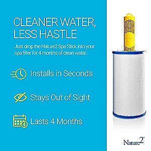 Nature2 Zodiac W20750 SPA Stick Mineral Sanitizer, 1-Pack, Yellow