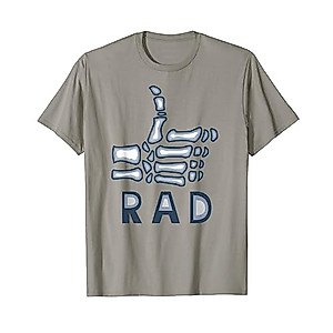 Radiology Tech TShirt, Rad Skeleton Thumb, X-Ray Gift