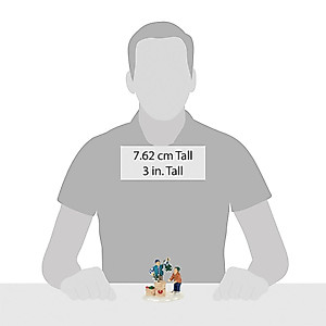 Department 56 Snow Christmas Vacation Clark and Rusty Figurine Village Accessory, Multicolored