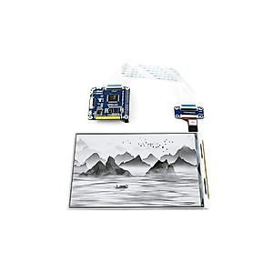 waveshare 7.8inch E-Ink Display HAT Compatible with Raspberry Pi4B/3B+/3B/2B/B+/A+/Zero/Zero W/WH/Zero 2W 1872×1404 Resolution IT8951 Controller USB/SPI/I80 Interface Supports Partial Refresh