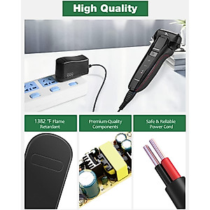 5.4V Power Cord Charger for Panasonico Shaver Arc3 Arc4 Arc5 Shaver Razor, JOVNO Adapter for ES-LV65-S ES-LA93-K ES-RT51-S ES-LA63-S ES-LV95-S RE7-87 RE7-51 RE7-59 RE7-40 RE7-68 RE7-59 Electric Blade