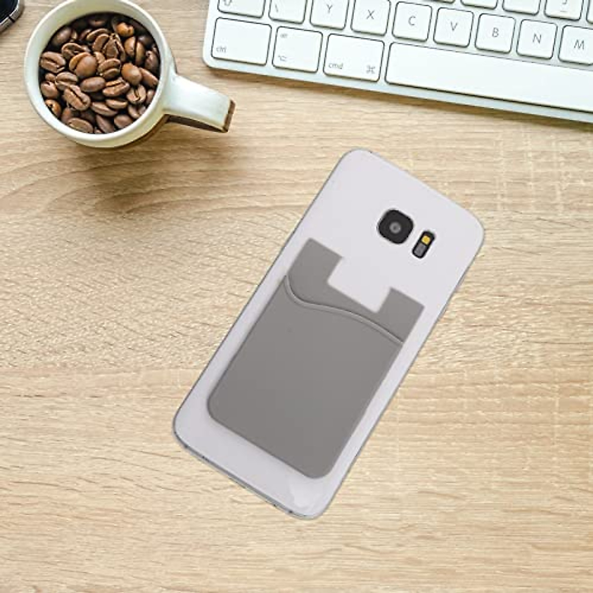 UKCOCO Phone Wallet Phone Wallet Phone Wallet Cell Phone Wallet 3pcs Single Layer Single Cards Bags Cards Cover Cards Purse Cards Covers Silicone Phone Wallet Cell Phone Wallet Card Holder Wallet