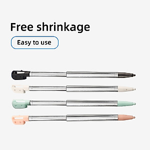 Xahpower DS Lite Charger Bundle, 1 Pack Charger and 4 Pack Stylus Pen for Nintendo DS Lite