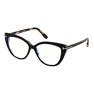 Tom Ford FT 5673-B BLUE BLOCK Black Havana 54/15/140 women Eyewear Frame