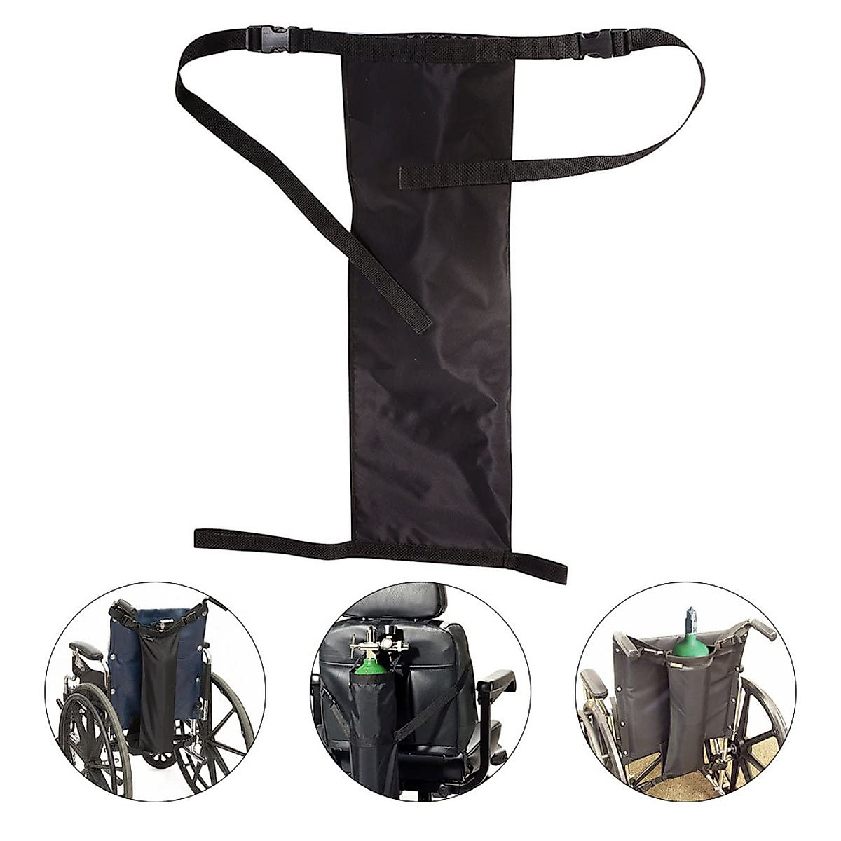 Cabilock Oxygen Tank Holders for Wheelchair Bag Non-Tank Holder Easy to Use Lightweight