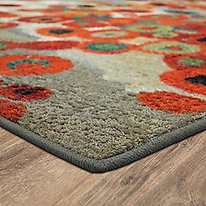Mohawk Home Tossed Floral Area Rug, 7 ft 6 in x 10 ft, Multicolor