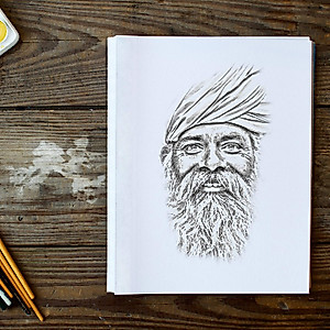 200 Sheets Tracing Paper 8.5 x 11 inches Artists Tracing Paper White Trace Paper Translucent Clear Carbon Paper for Pencil Sketching Tracing Printing Drawing Animation