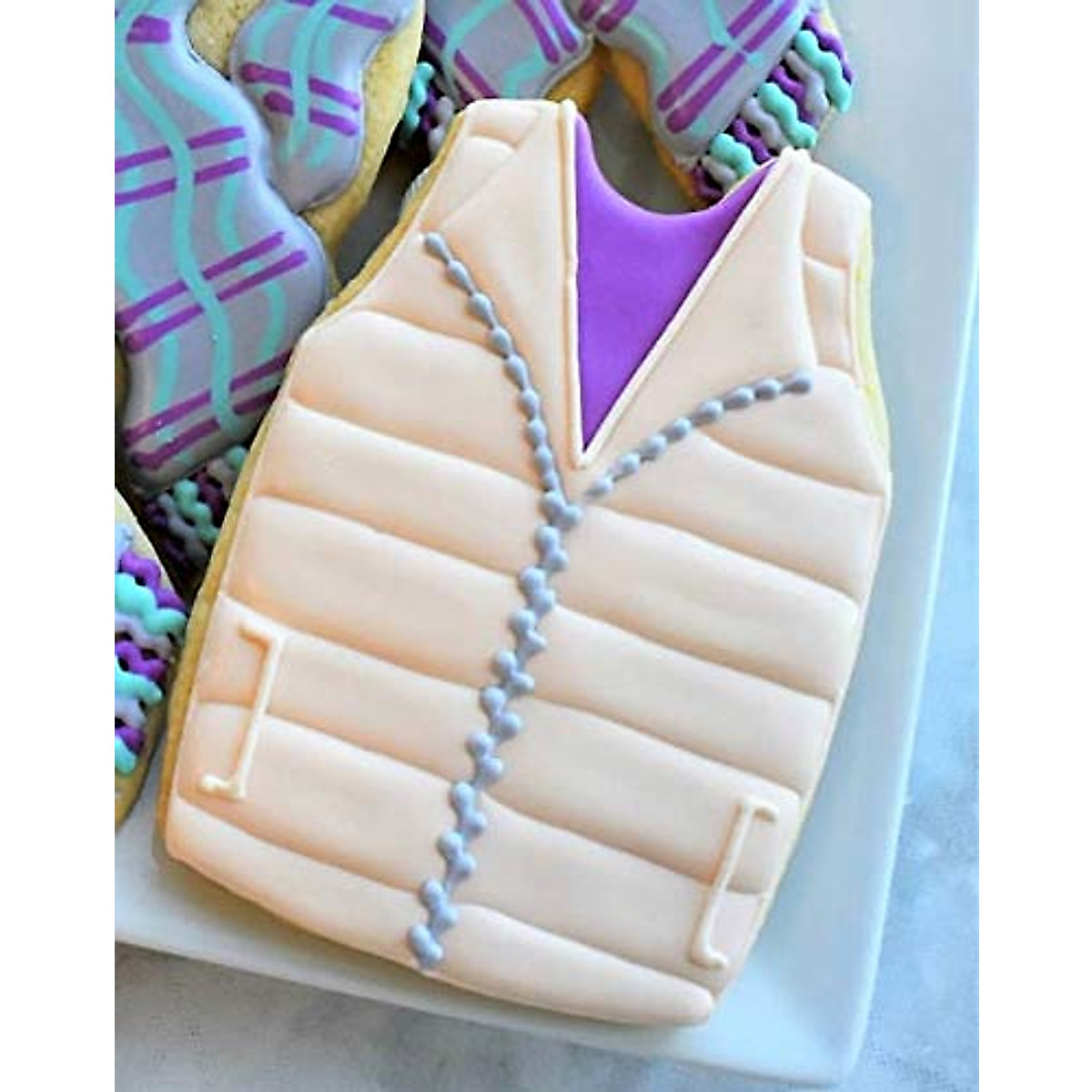 Winter Vest Cookie Cutter, 4" Made in USA by Ann Clark