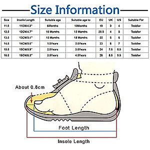 Lykmera Infant Toddler Shoes Hollow Out Slip On Socks Shoes Soft Sole Non Slip Wear Toddler Mesh Floor Shoes Socks Shoes (Grey, 15)