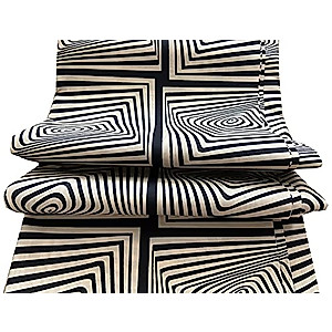 African Fabric by The Yard 6 Yards African Print Kente Cloth Fabric Wax Ankara Fabric for Women Male Clothes (FP115)