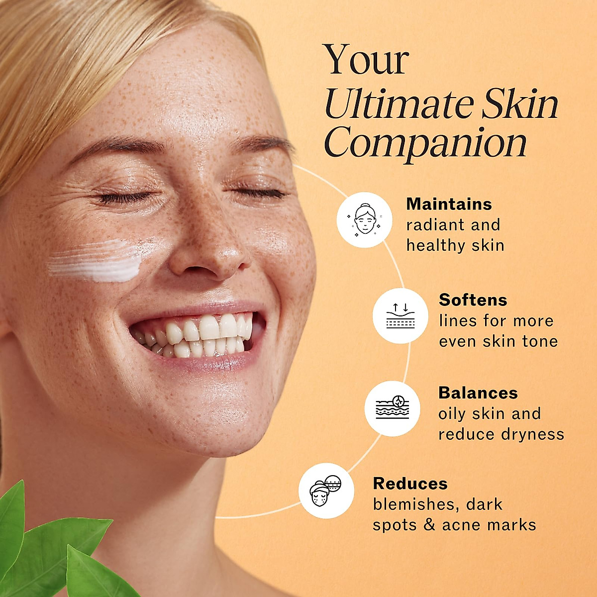 LilyAna Naturals Face and Neck Moisturizer for Women and Men - Moisturizer Face and Neck Cream for Dry Skin and Dark Spot Brightening (Super C, 1.7oz)