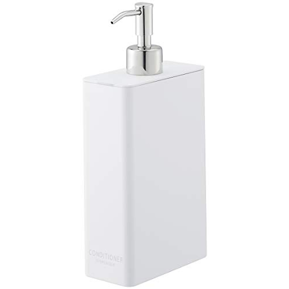 Yamazaki Tower Conditioner Dispenser White Rectangular